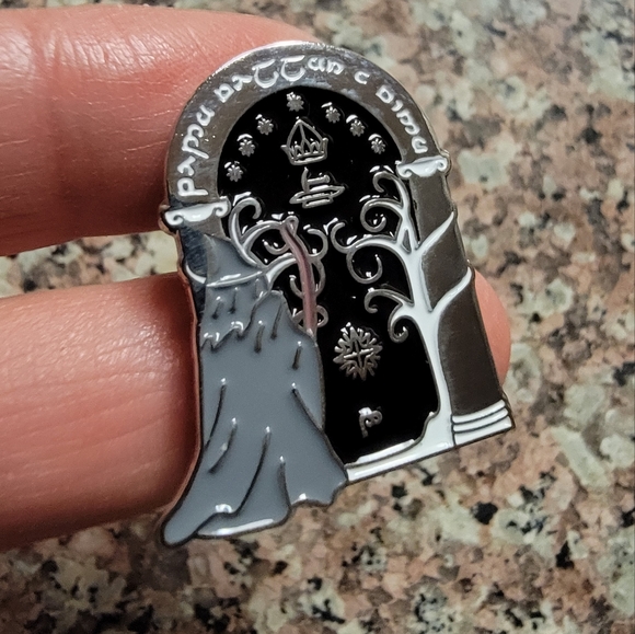 Jewelry | 2 For 13 Lord Of The Rings Doors Of Durin Design Enamel Pin ...
